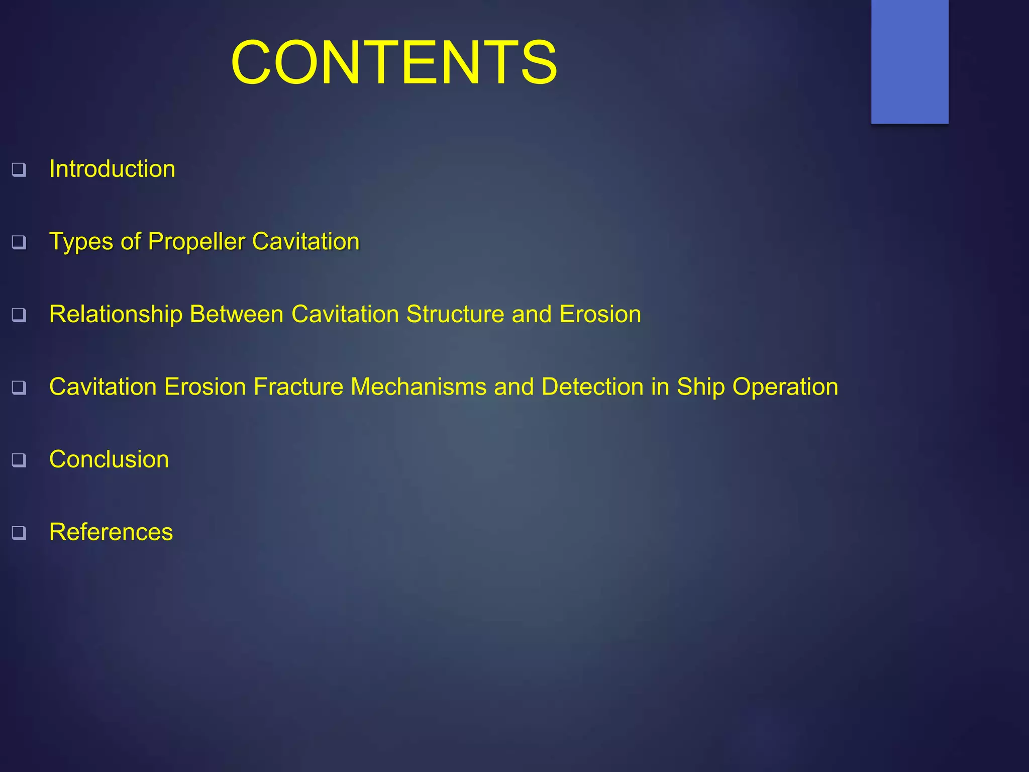 cavitation study | PPTX