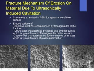 cavitation study | PPT