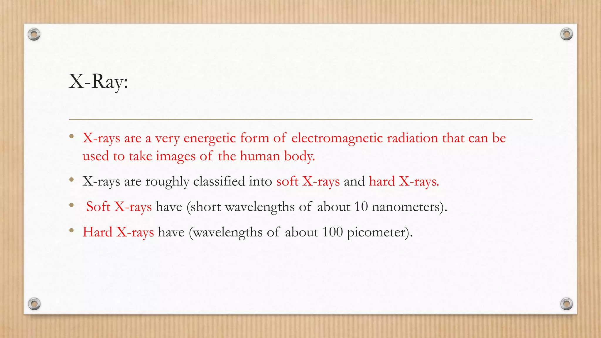 X-RAY SPECTRA | PPTX