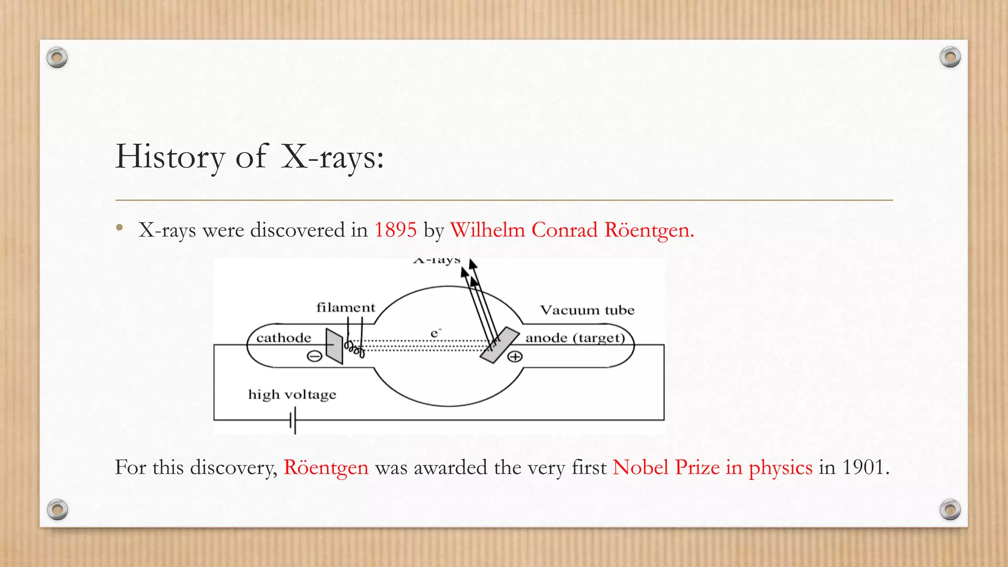 X-RAY SPECTRA | PPTX