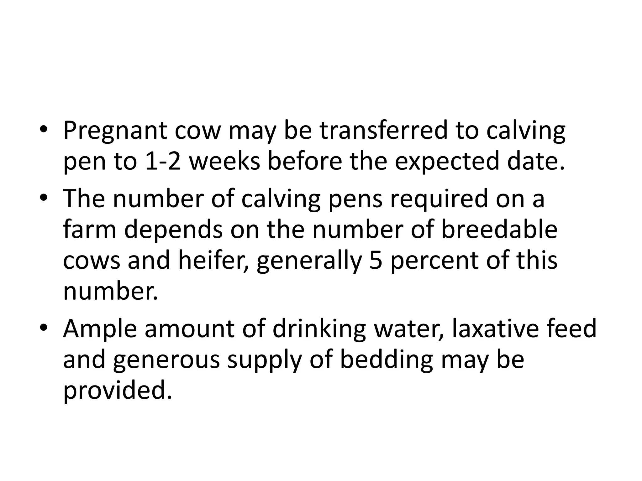 care and management of pregnant animals in ruminants and swine | PPTX