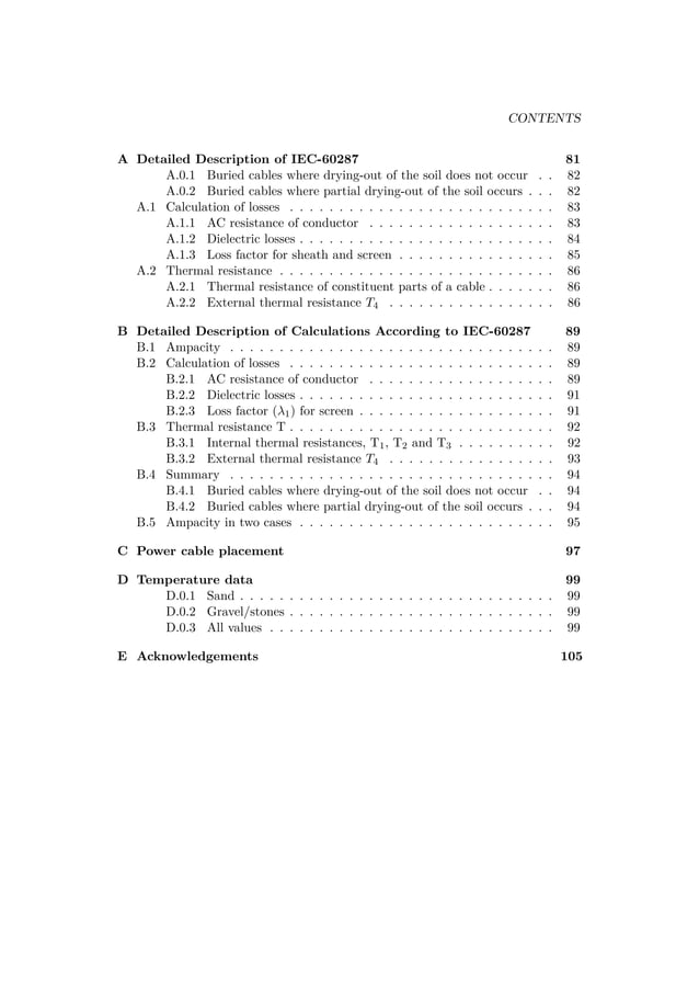 Ampacity according to iec 60287 | PDF | Physics | Science