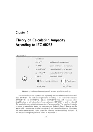 Ampacity according to iec 60287 | PDF | Physics | Science