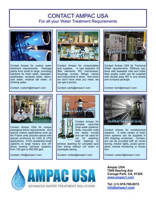 Ampac usa capabilities | PDF