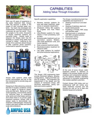 Ampac usa capabilities | PDF