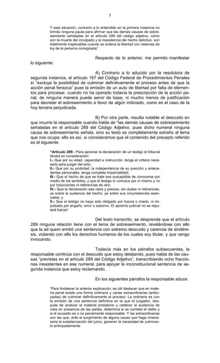 Amparo directo contra resolucion de sobreseimiento marcia matilde ...