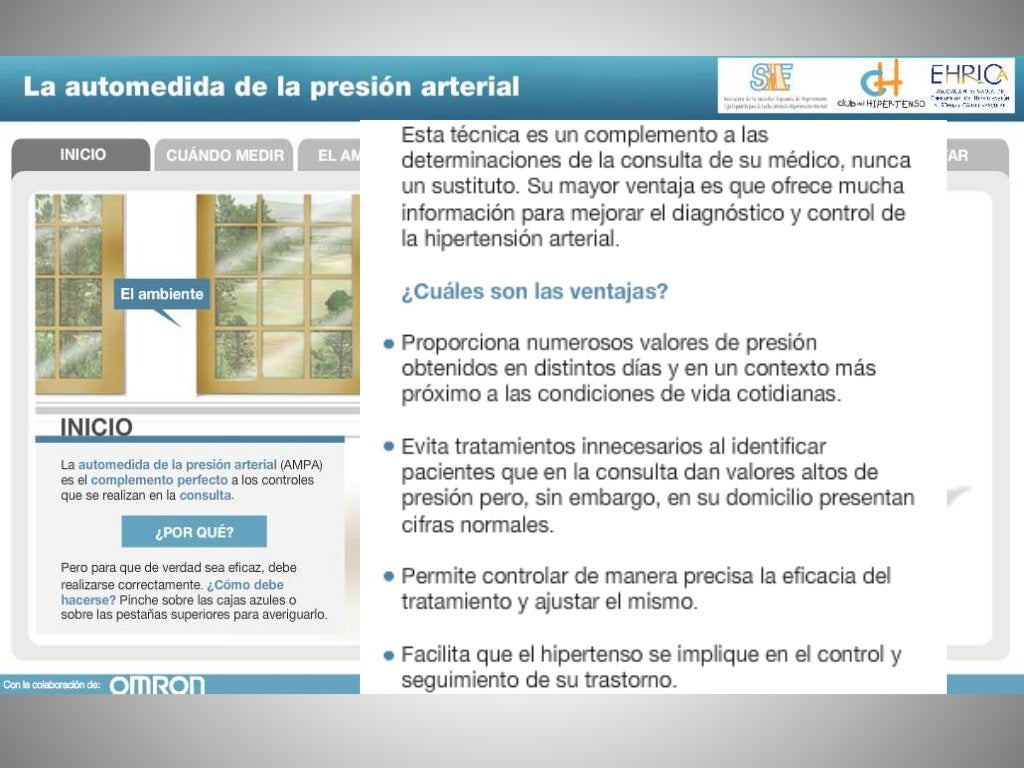 AMPA y MAPA en diagnóstico y seguimiento de los pacientes hipertensos