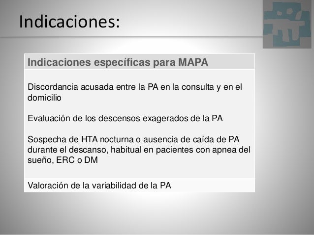 AMPA y MAPA en diagnóstico y seguimiento de los pacientes hipertensos