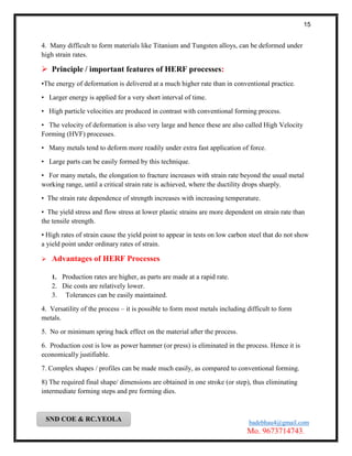 Advanced Manufacturing Processes PDF Full book by badebhau | PDF