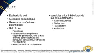 LECTURA CORRECTA DEL ANTIBIOGRAMA. AMP-C | PPTX