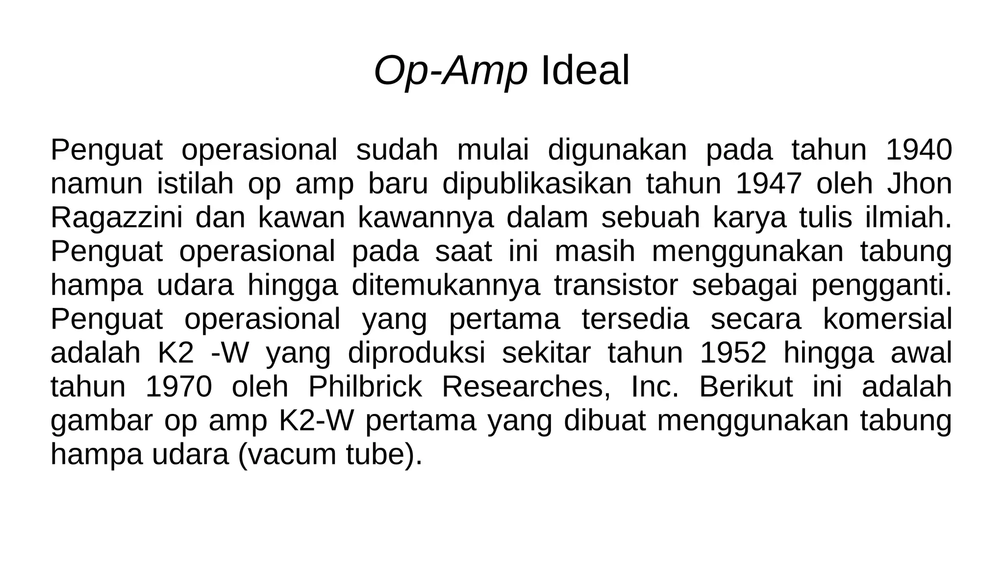 Amp dan op amp | ODP