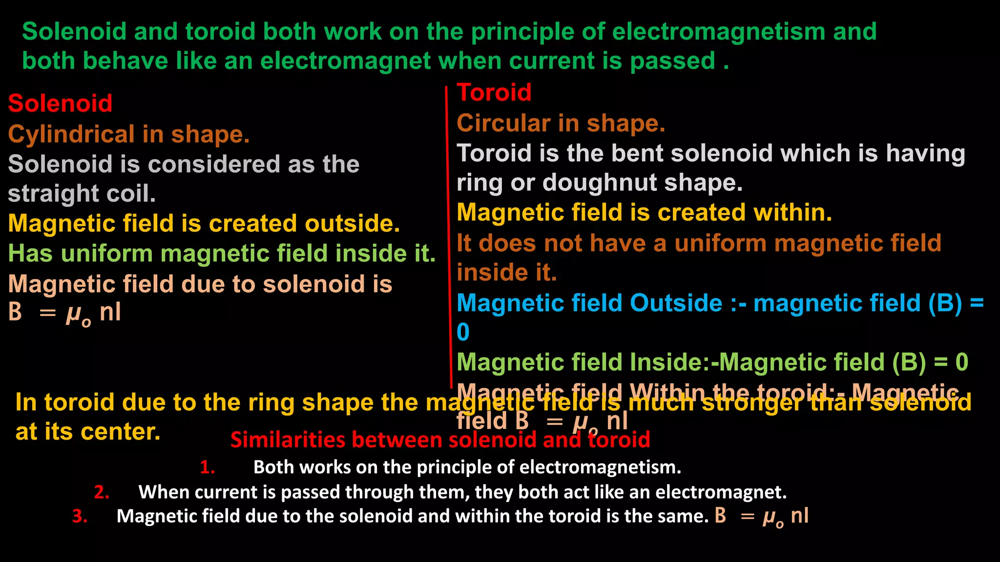 AMPERE’S CIRCUITAL LAW and its applications | PPTX