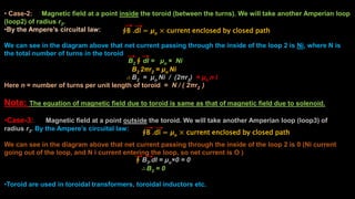 AMPERE’S CIRCUITAL LAW and its applications | PPTX