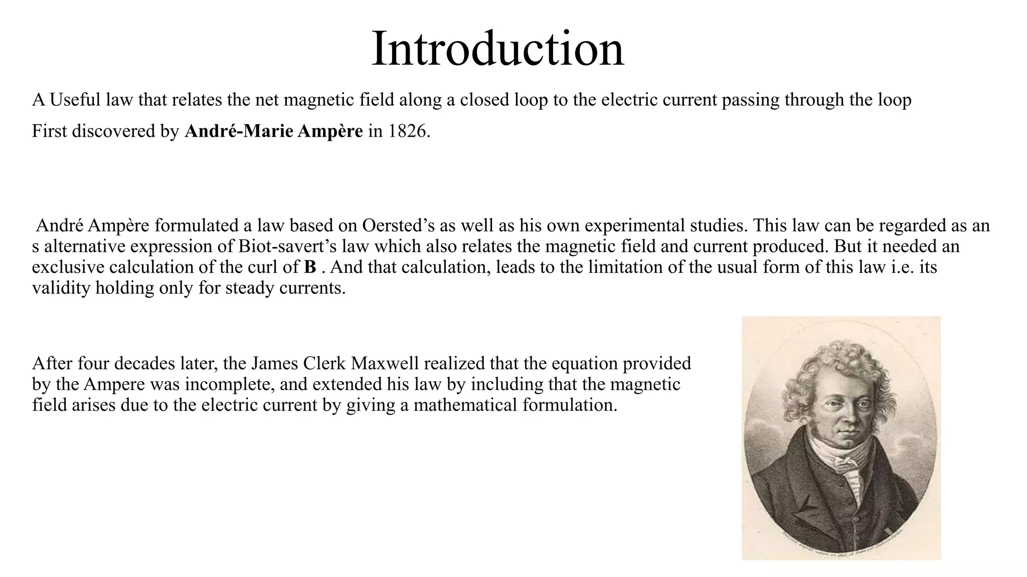 Ampere's law | PPTX