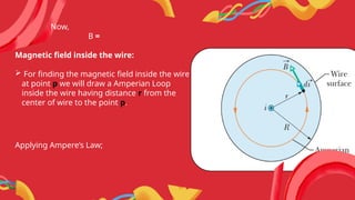 Ampere's Law with applications and its derivations.pptx