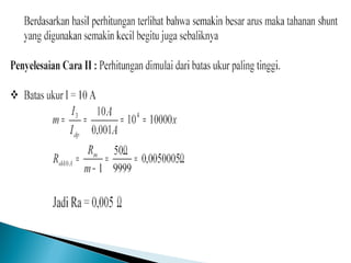 Ampermeter dc | PPT