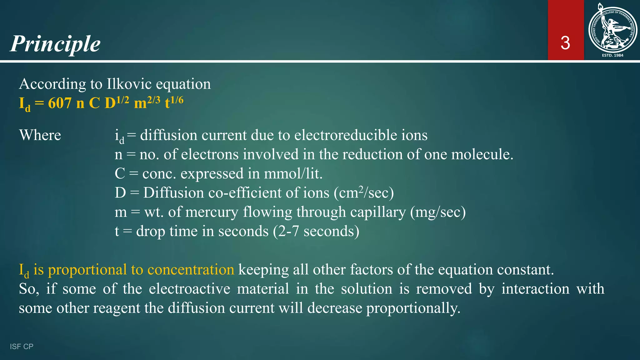 Amperometric Titrations | PPTX
