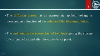 Amperometric Titrations | PPTX