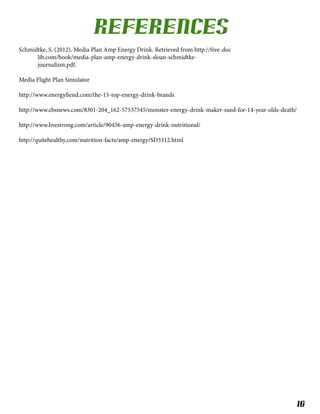 AMP Energy Media Flight Plan | PDF