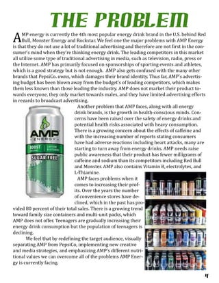 AMP Energy Media Flight Plan | PDF | Nutrition | Healthy Living