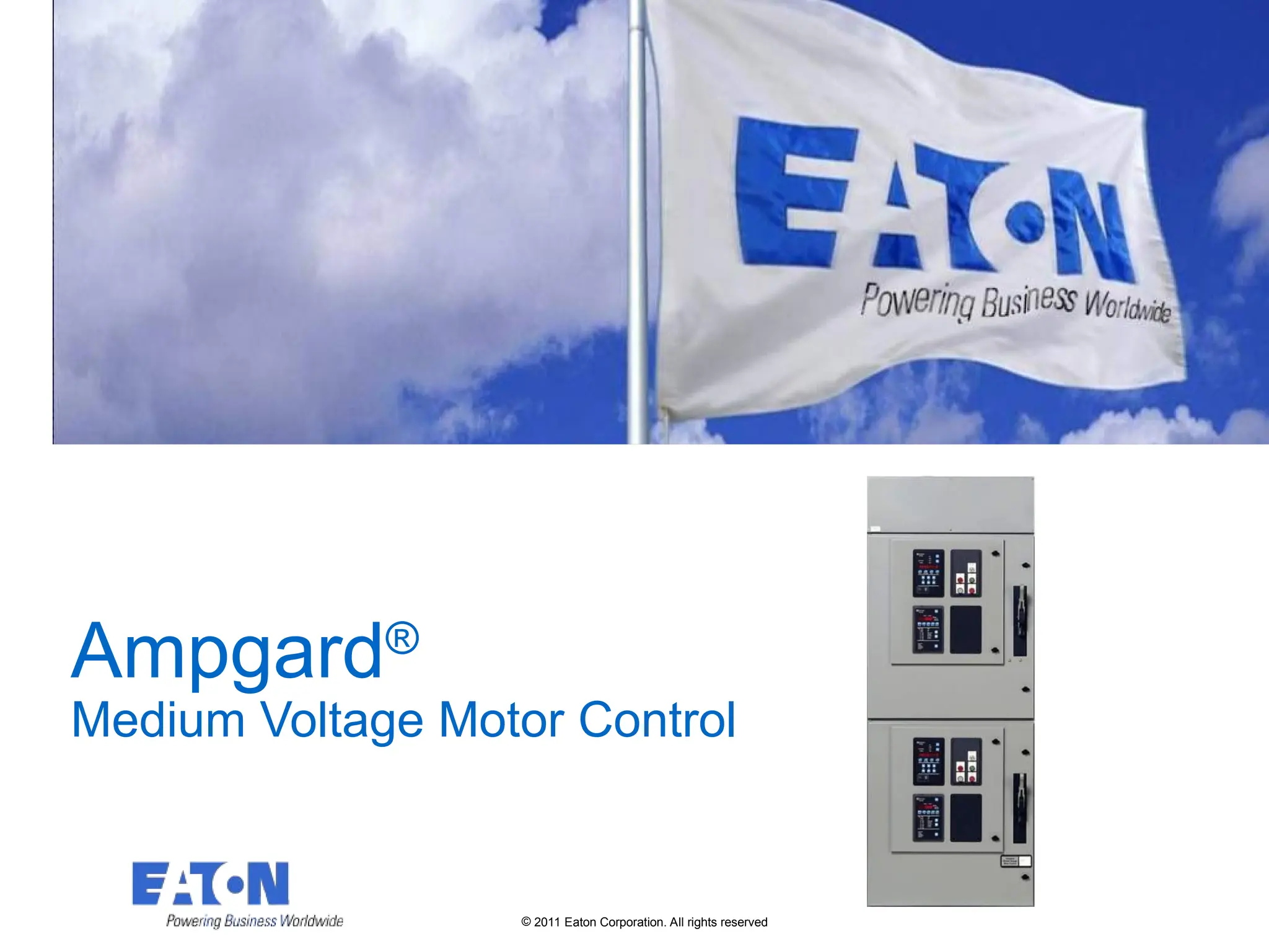 Eaton AmpgardTTT Medium voltage motor control.ppt