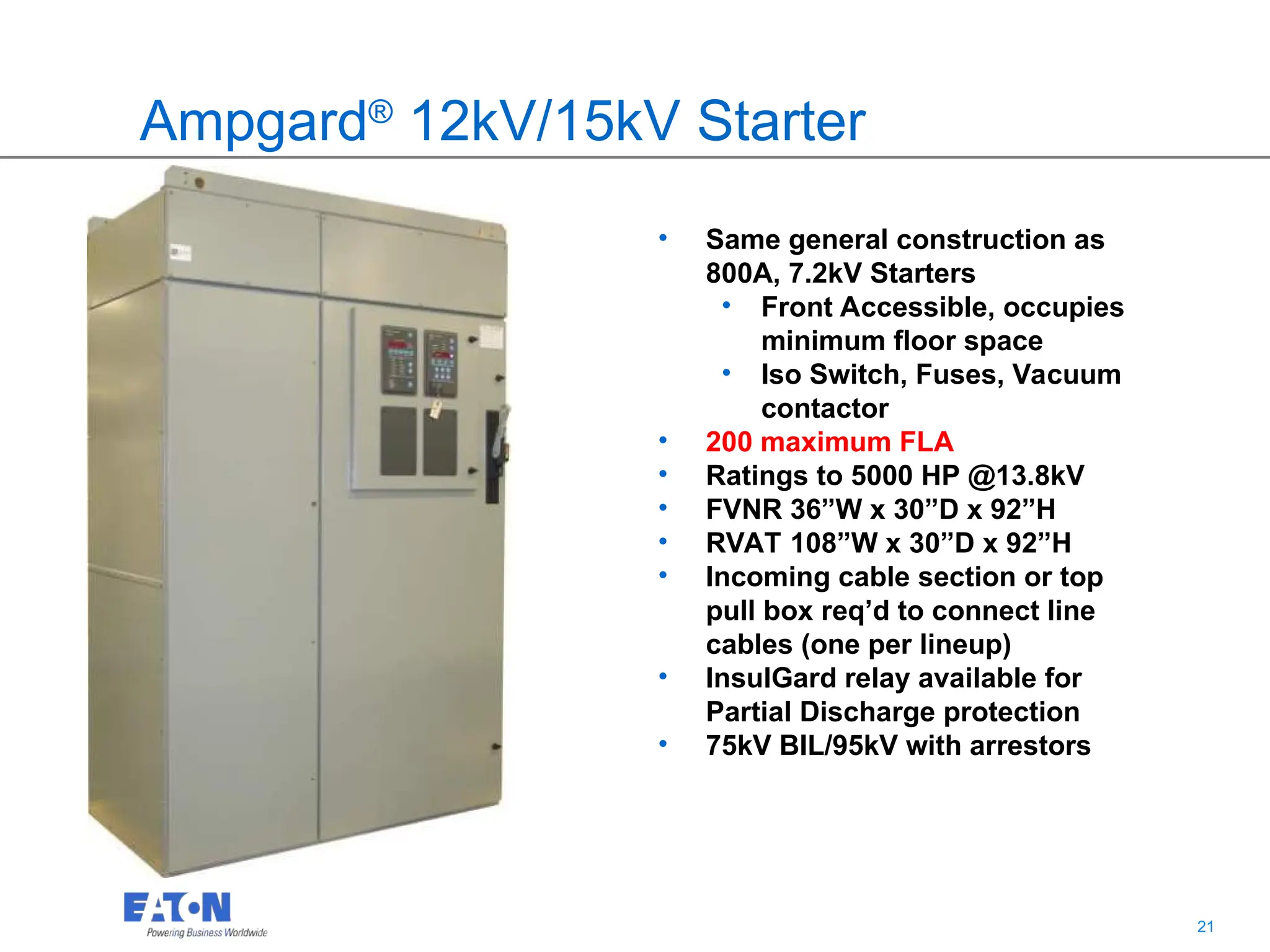 Eaton AmpgardTTT Medium voltage motor control.ppt
