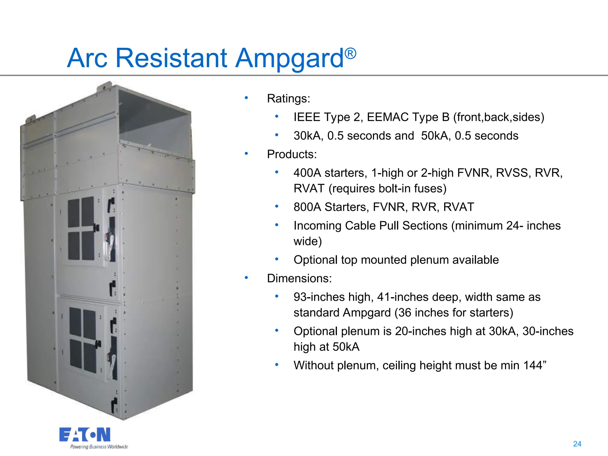 Eaton AmpgardTTT Medium voltage motor control.ppt