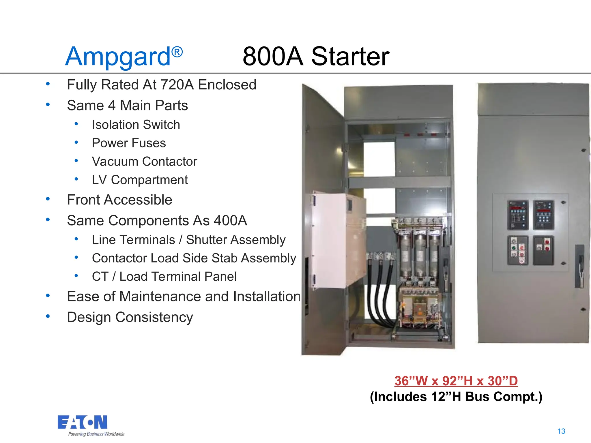 Eaton AmpgardTTT Medium voltage motor control.ppt