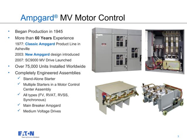 Eaton AmpgardTTT Medium voltage motor control.ppt