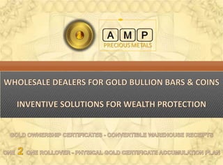 AMP Gold Ownership Certificate | PPTX