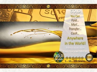 AMP Gold Ownership Certificate | PPTX