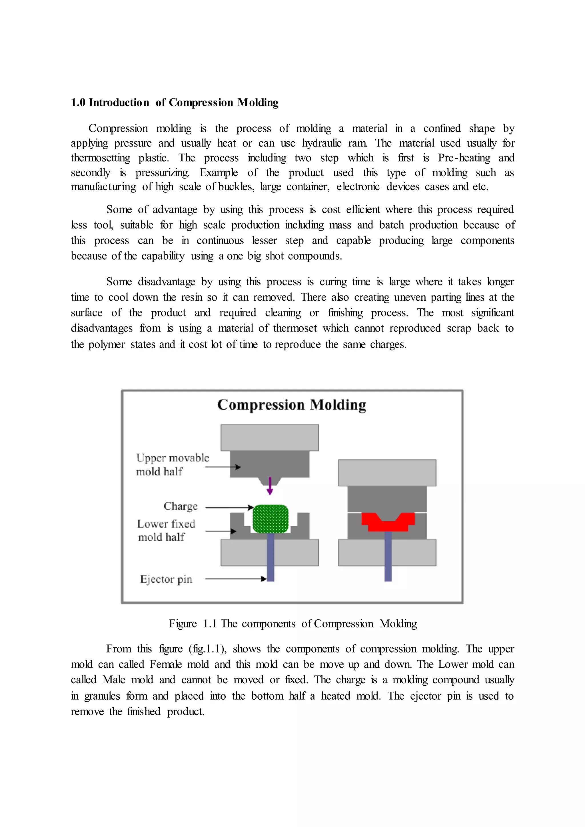 COMPRESSION MOLDING REPORT | DOCX