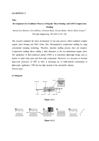 COMPRESSION MOLDING REPORT | DOCX