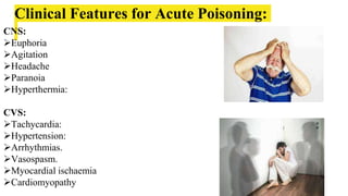 Amphetamine toxicity slideshare | PPTX