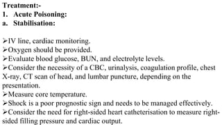 Amphetamine toxicity slideshare | PPTX