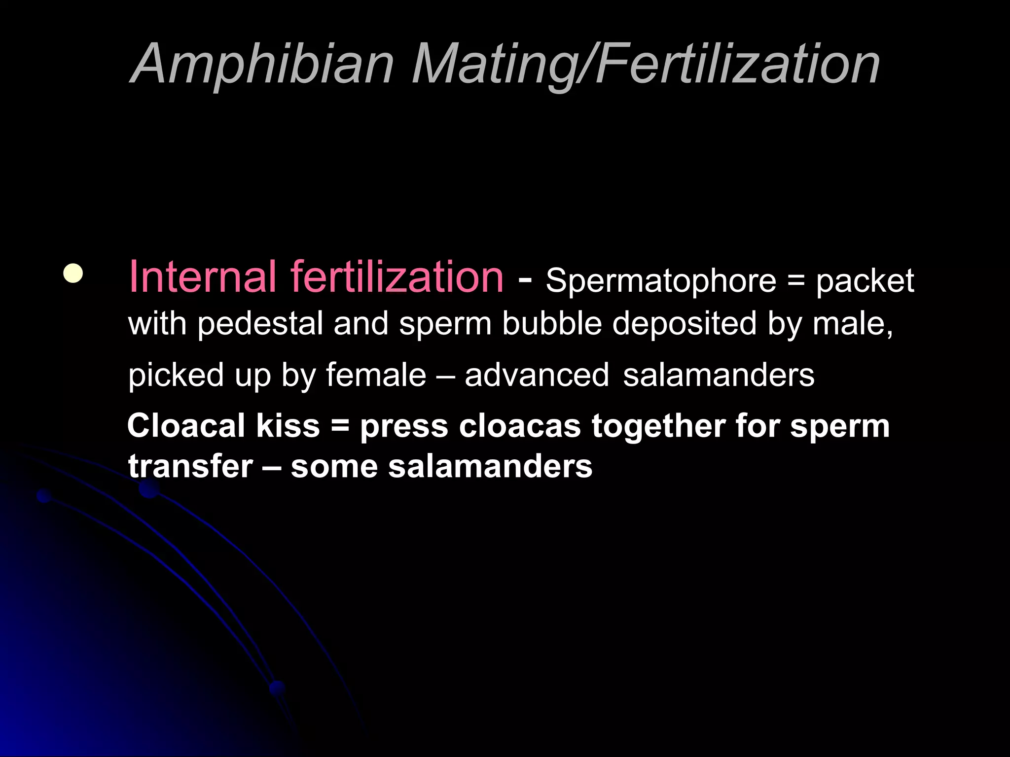 Amphibian reproduction | PPT