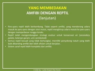 Biodiversitas Hewan: Amphibi & Reptil | PPTX