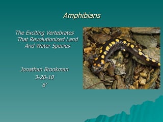 Amphibians | PPT | Reptiles | Pets