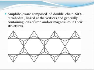 Amphibole group of mineral | PPTX