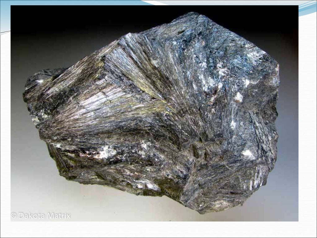 Amphibole group of minerals