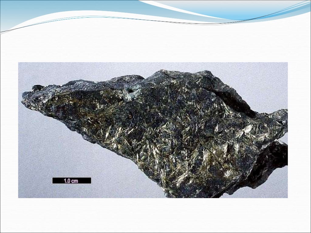 Amphibole group of minerals