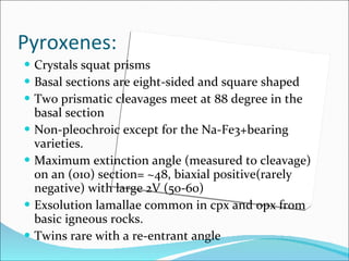 Amphiboles | PPT