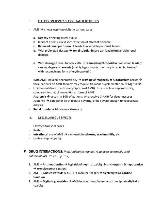 Amphotericin B Drug profile: By RxVichuZ!