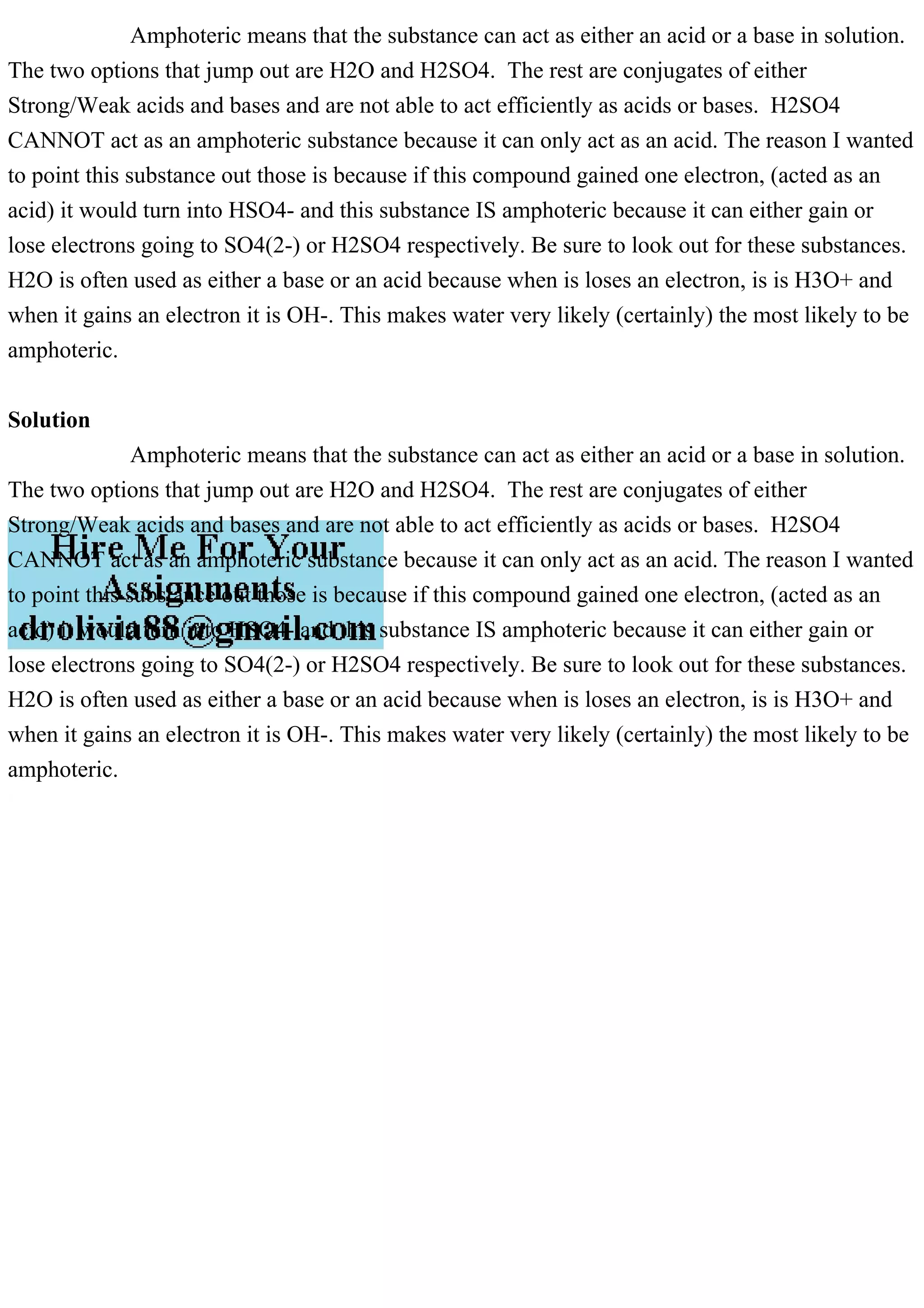 Amphoteric means that the substance can act as ei.pdf