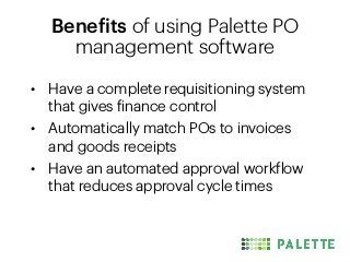 PO System Software With Automated Purchase Order Matching
