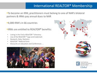 Ampi Mexico NAR Realtor | PPTX | Business | Business and Finance