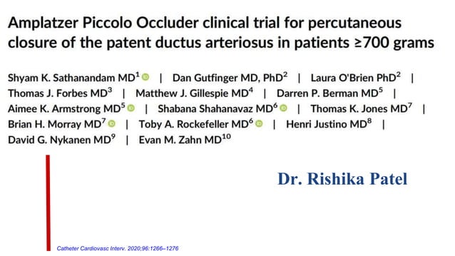 Amplatzer Piccolo Occluder clinical trial_19072022.pptx