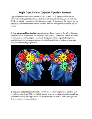 Ample Capabilities of Upgraded OpenText Exstream.pdf