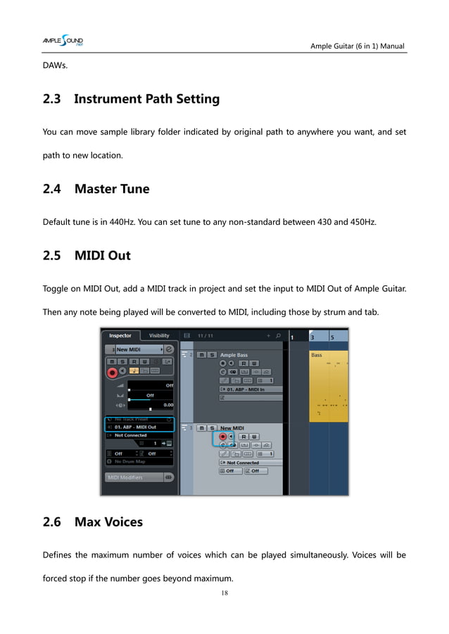 Ample_Guitar(6_in_1)Manual.pdf | Digital Audio | Computer Software and Applications