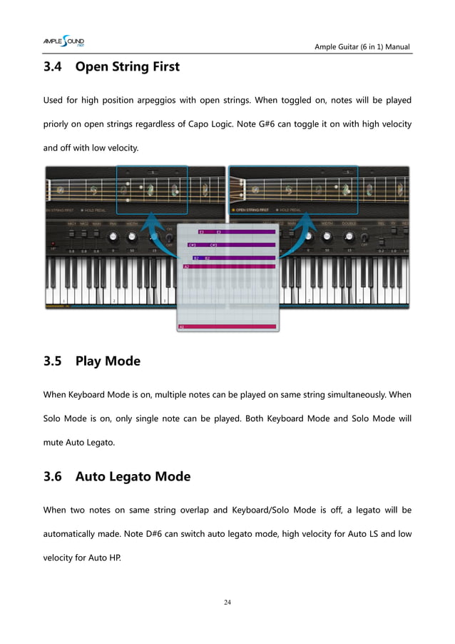 Ample_Guitar(6_in_1)Manual.pdf | Digital Audio | Computer Software and Applications